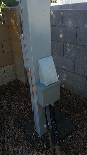 Meter Pedestal Replacement in Mesa, AZ - Phoenix Electricians Today